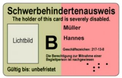 Schwerbehinderten­ausweis | PersoFoto - Biometrische Passbilder selber ...
